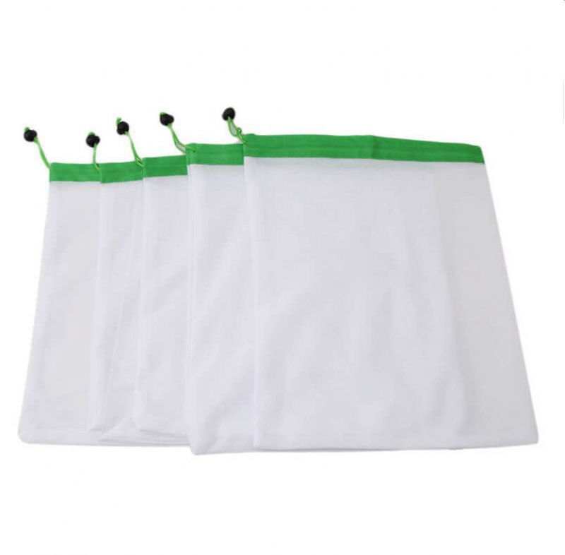 Reusable Mesh Produce Bags Premium for Fruit - Gift Packaging Manufacturer