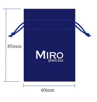 Custom Design Velvet Pouches For Jewelry, Crystals, Diamonds